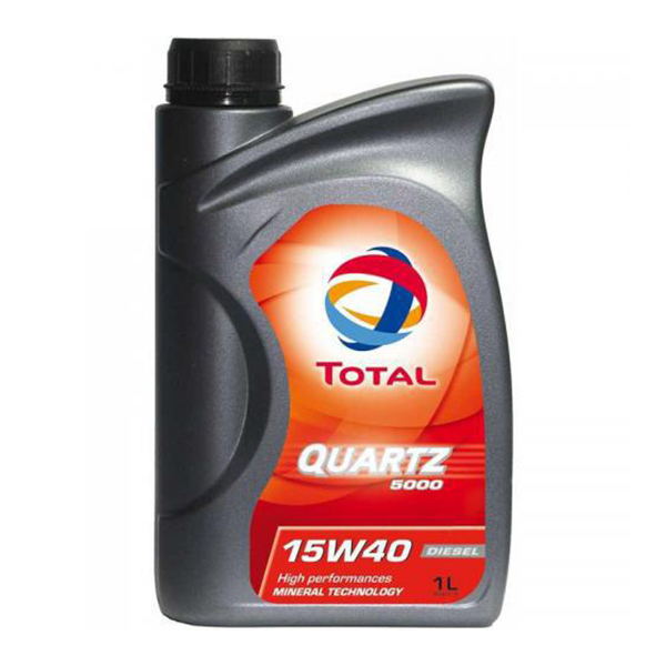 TOTAL QUARTZ 5000 DIESEL 15W40 1L - AutoWorldbg.com